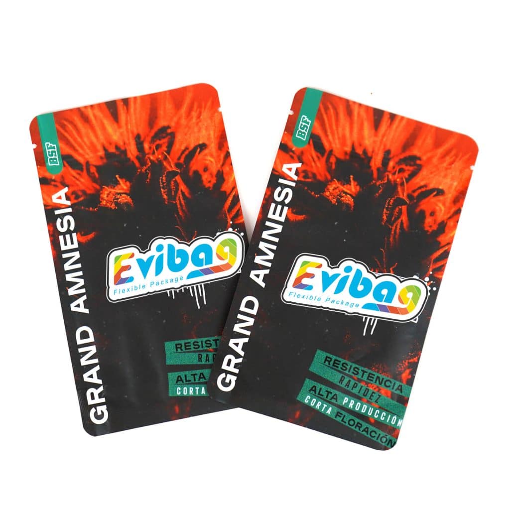 Bolsas de libra de hierba exótica impresas a medida - mylarbagcustom